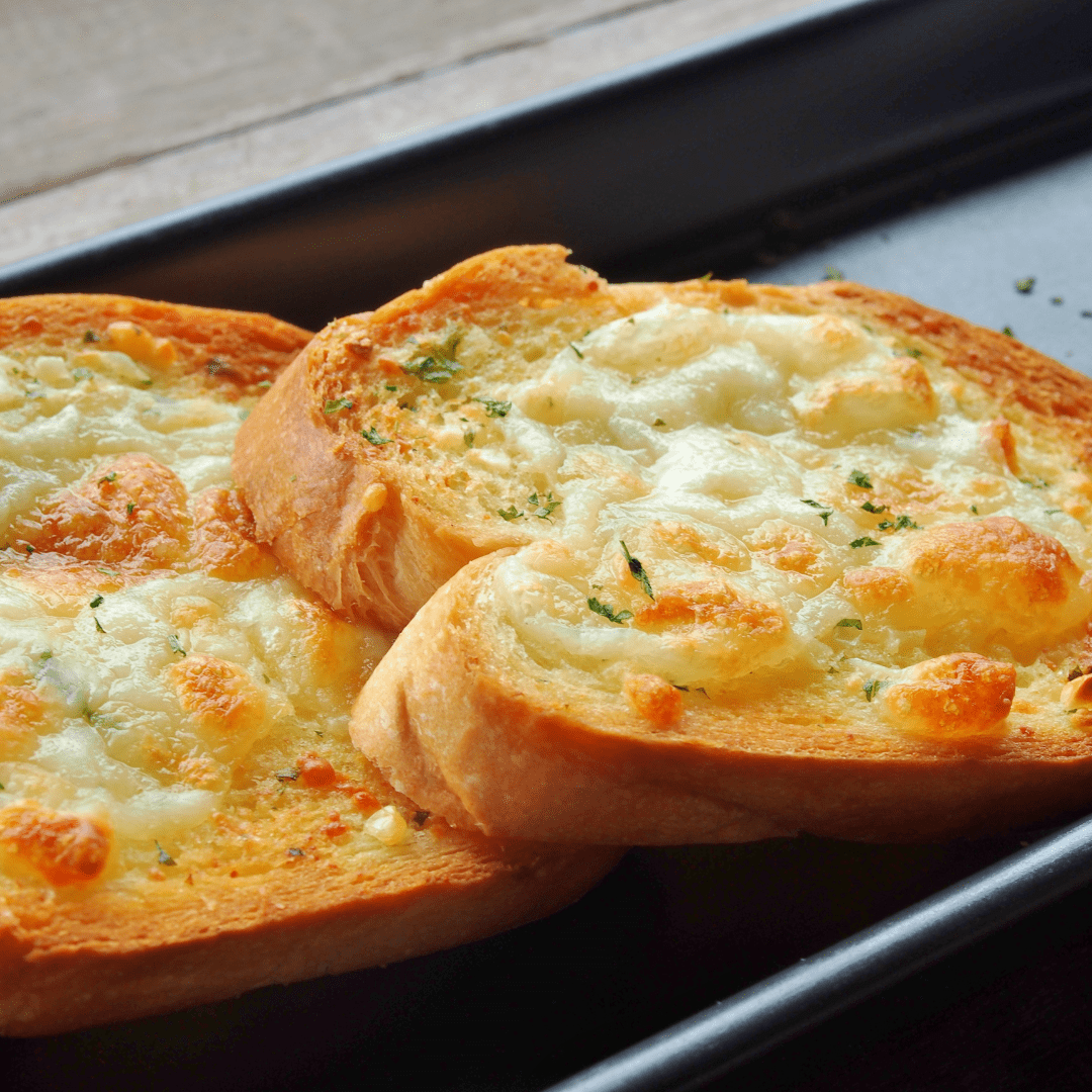 Garlic Bread With Cheese - Ace Pizzeria