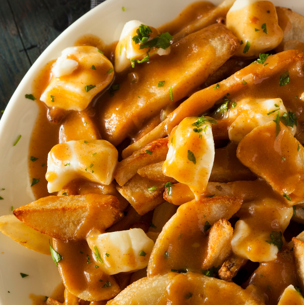 Wedge Fries Poutine - Ace Pizzeria